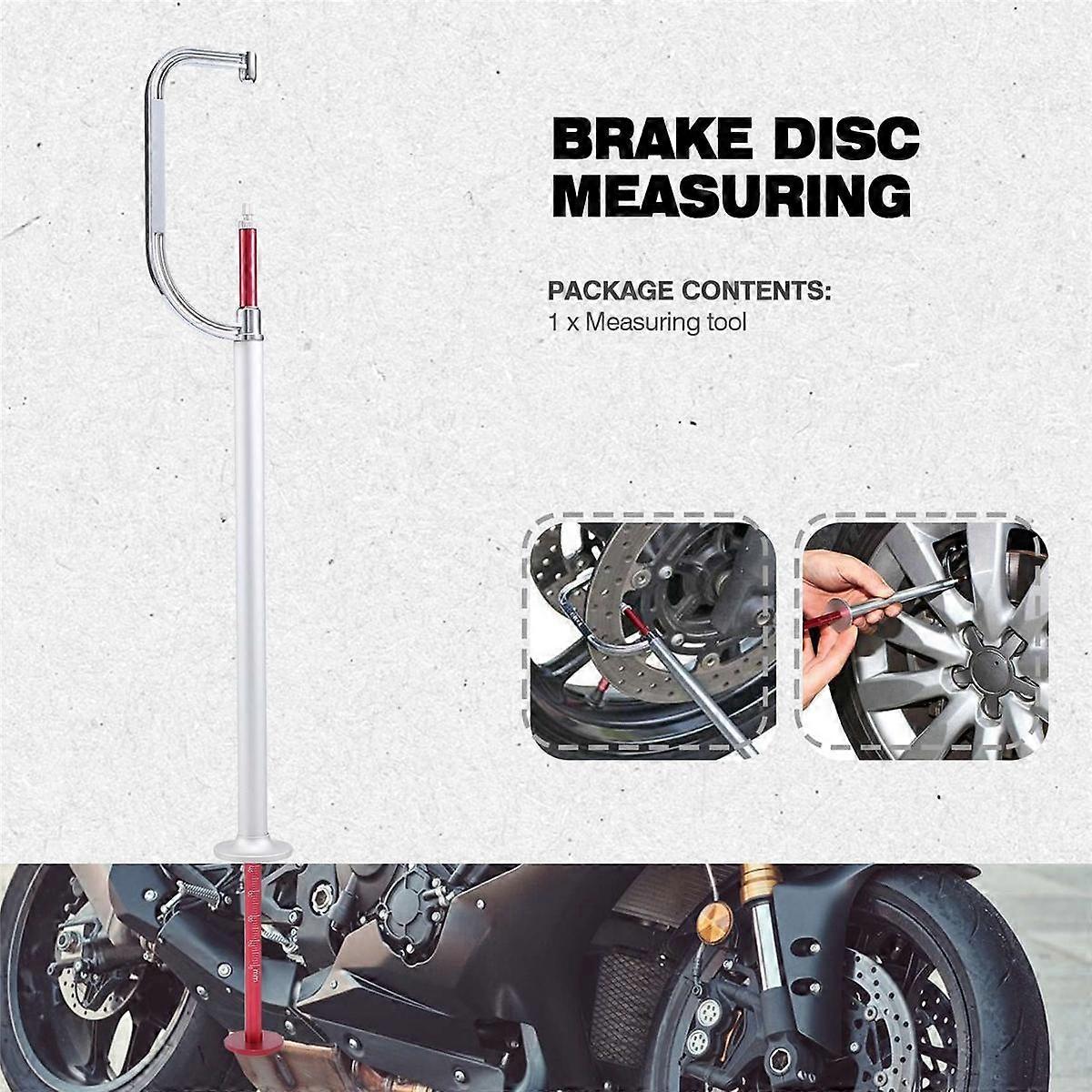 Brake Disc Measuring Tool 0-45mm Thickness Measuring Ruler Calipers for ...