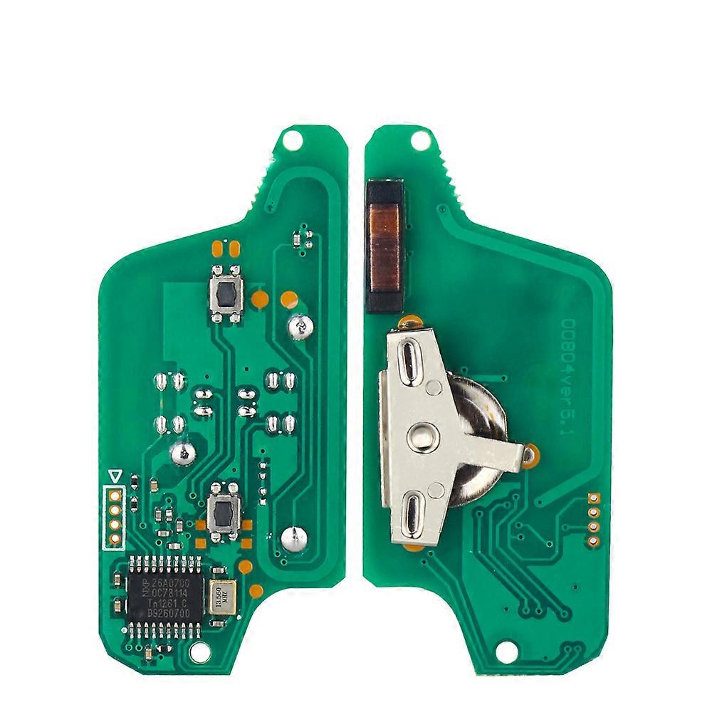 ASK/FSK Car Key Electronic Circuit Board CE0536 CE0523 For Peugeot 407 ...