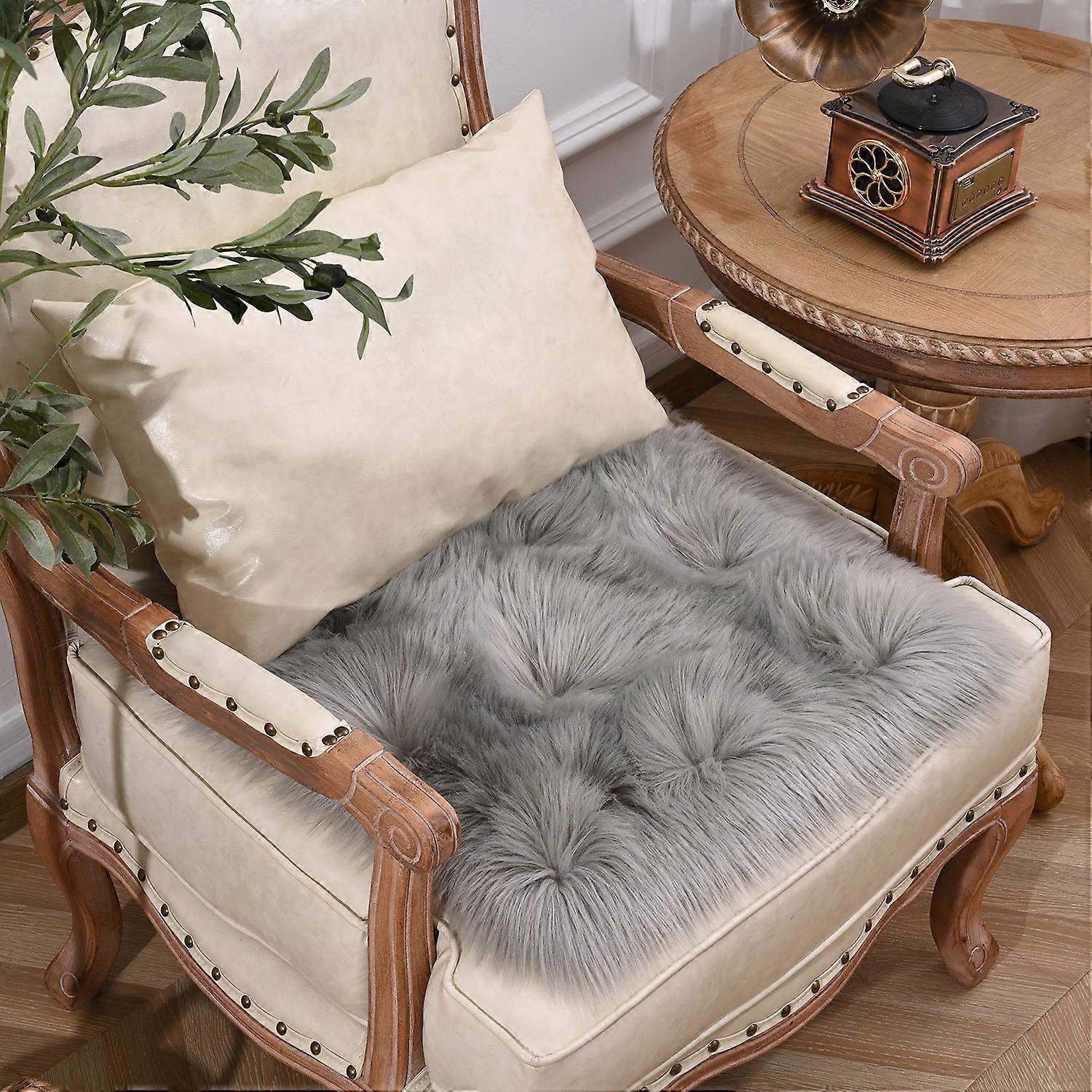 Fluffy Cushions for sofa home decor plush Cushion Chairs seat mat car ...