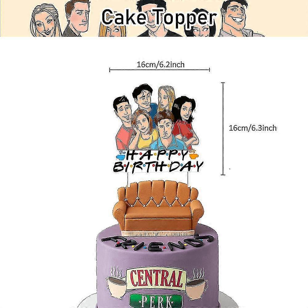 Friends Birthday Decors Friends Theme Birthday Decorations Balloons ...