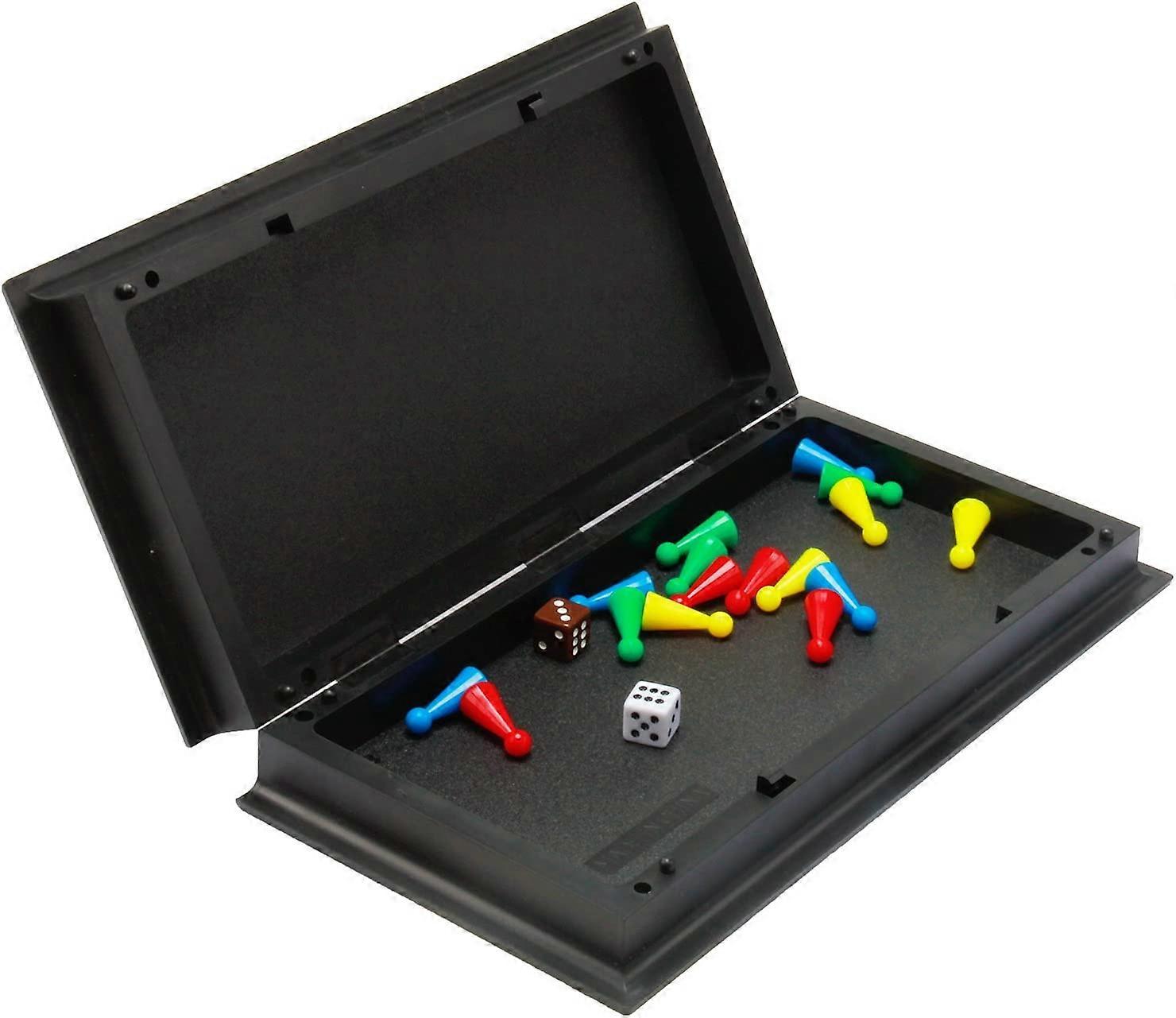 Amerous 10" Ludo Go Board Folding Travel Magnetic Ludo Set | Fruugo UK