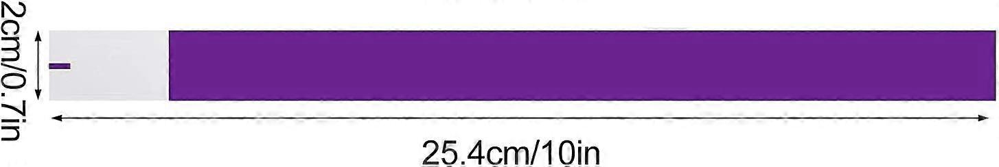 Event Wristbands 600 Count, Colored Wristbands Paper Bracelets ...