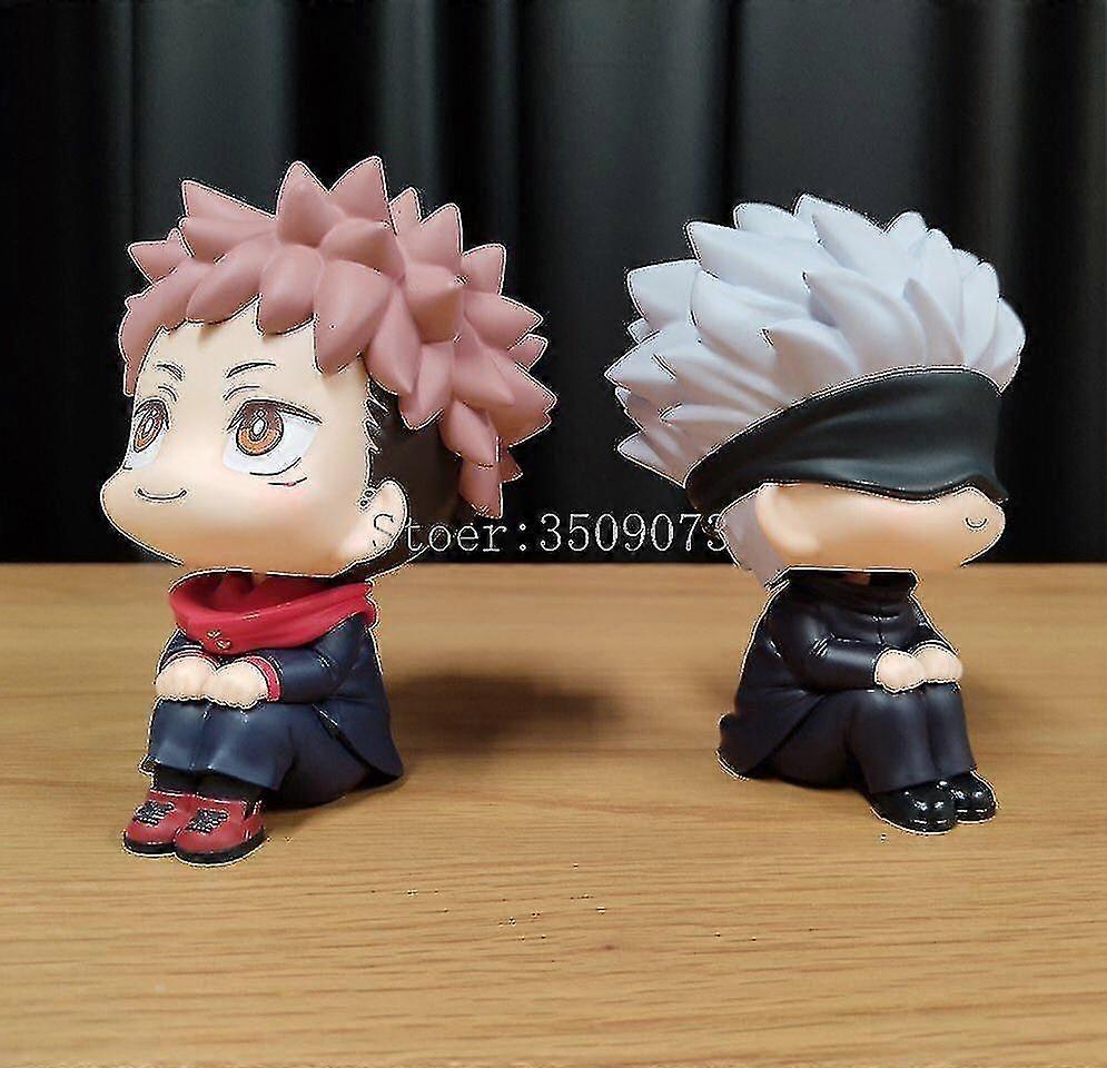 Jujutsu Kaisen Anime Figure Gojo Satoru Itadori Yuji Look Up Action ...