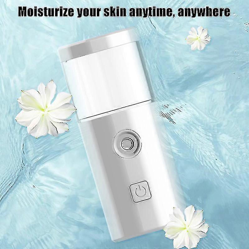 Mini Facial Handy Cool Mist Spray Machine Face Hydration Sprayer ...