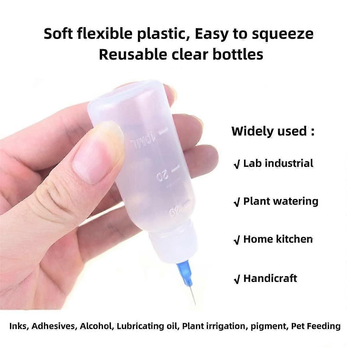 8pack Glue Squeeze Bottle, Precision Tip Applicator Bottle,needle Tip Squeeze Bottle,glue ...