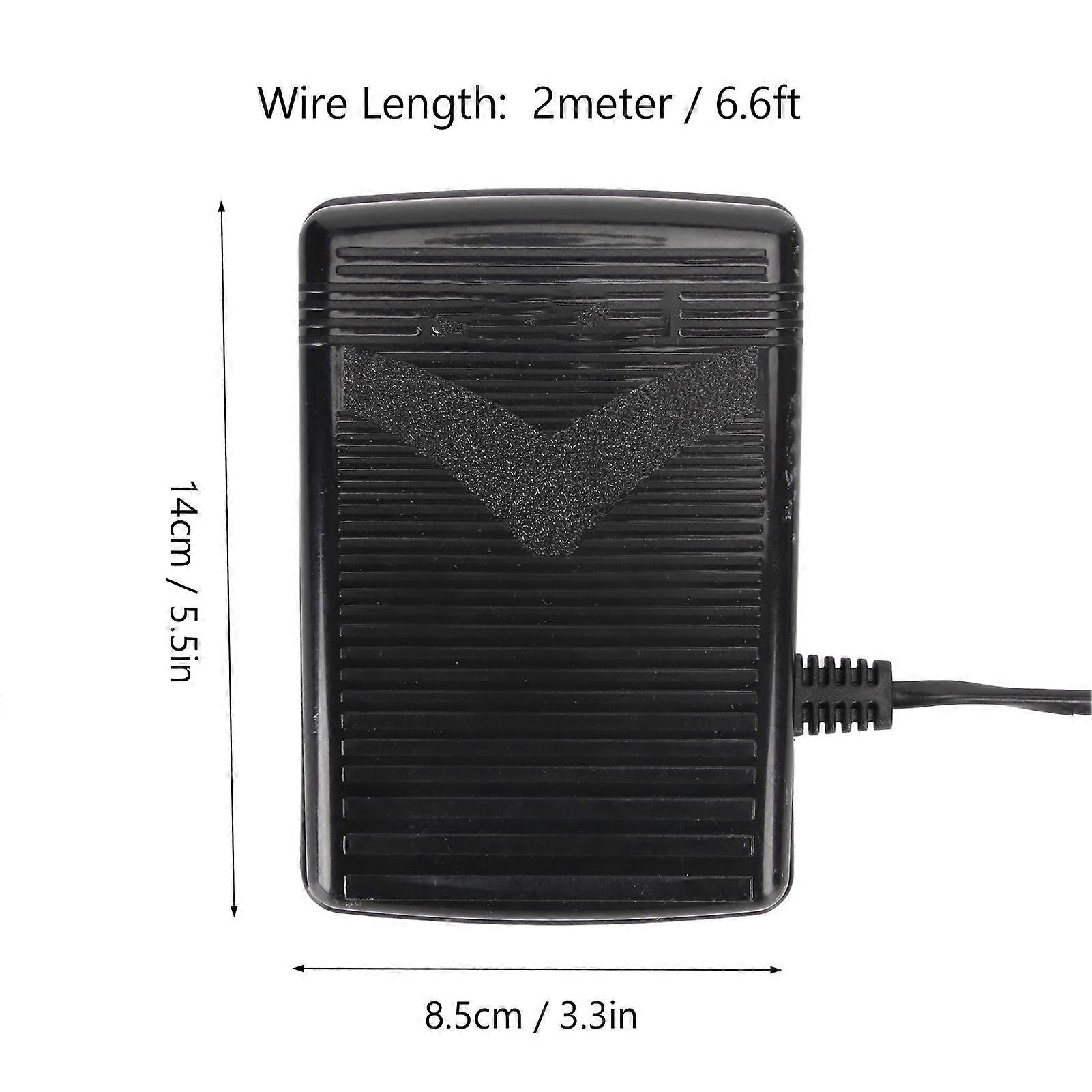 Sewing Machine Foot Pedal with Power Cord Skid Resistance Pad ...