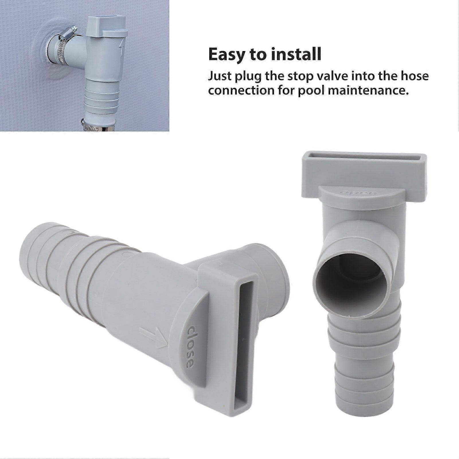 Intex Bestway PoolSun maintenance/stop valve for pools with 32mm hose ...