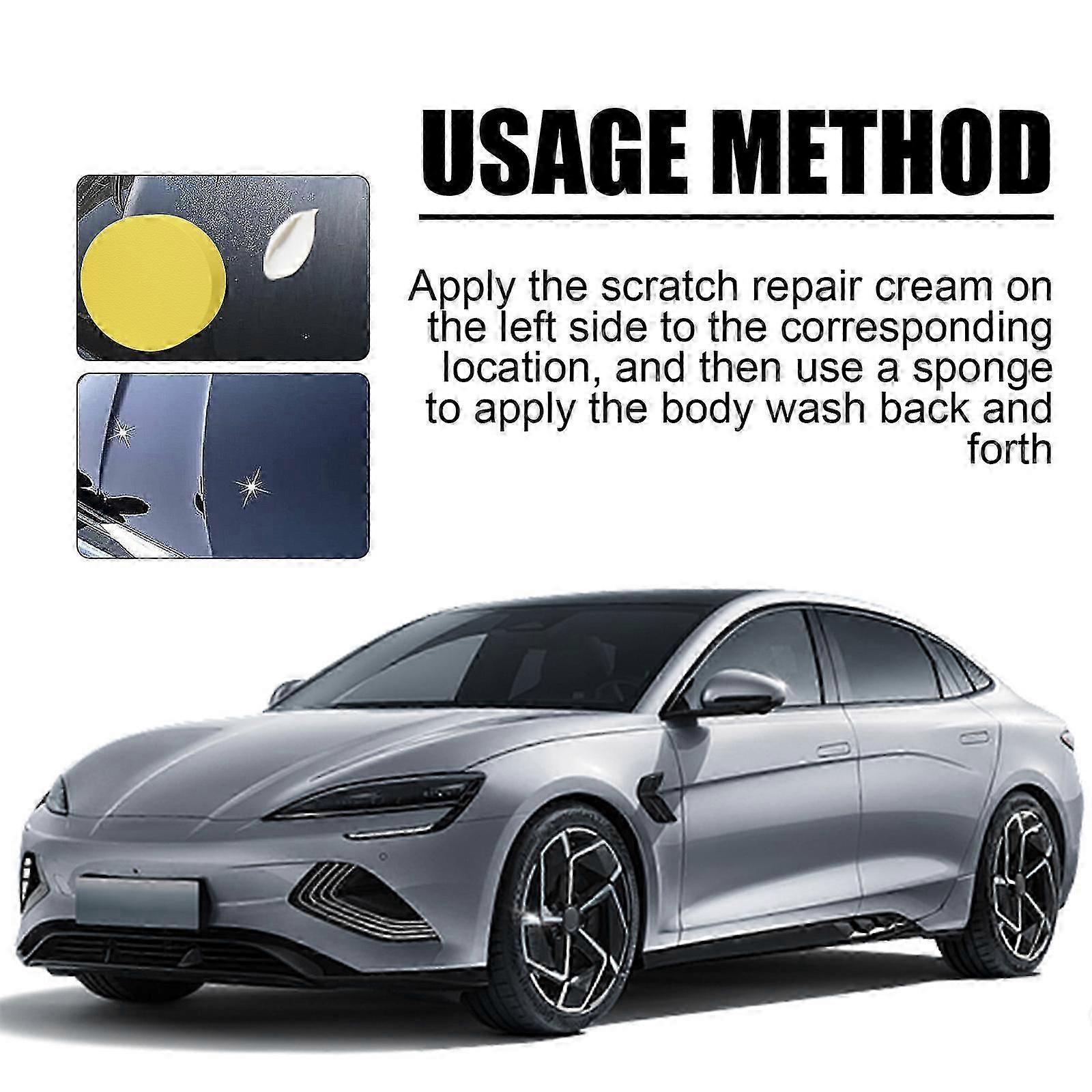 Scratch Repair Wax For Car, 2024 New Car Scratch Repair Paste Polishing ...