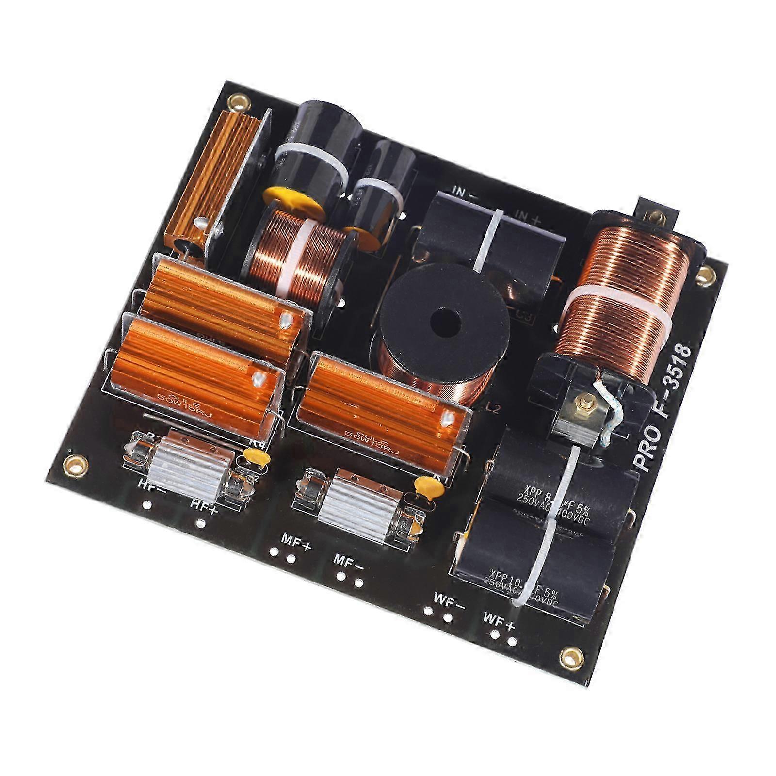 1200w 3-way Stage Audio Crossover Hi-fi Speaker Frequency Divider ...