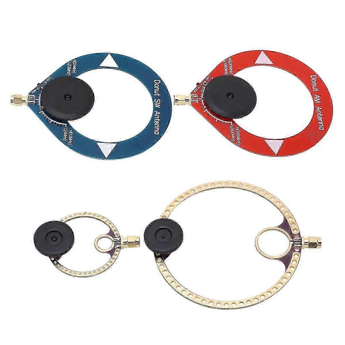 Donut Short and Medium Wave Antenna AM MW/SW Antenna Mini Loop Multi ...