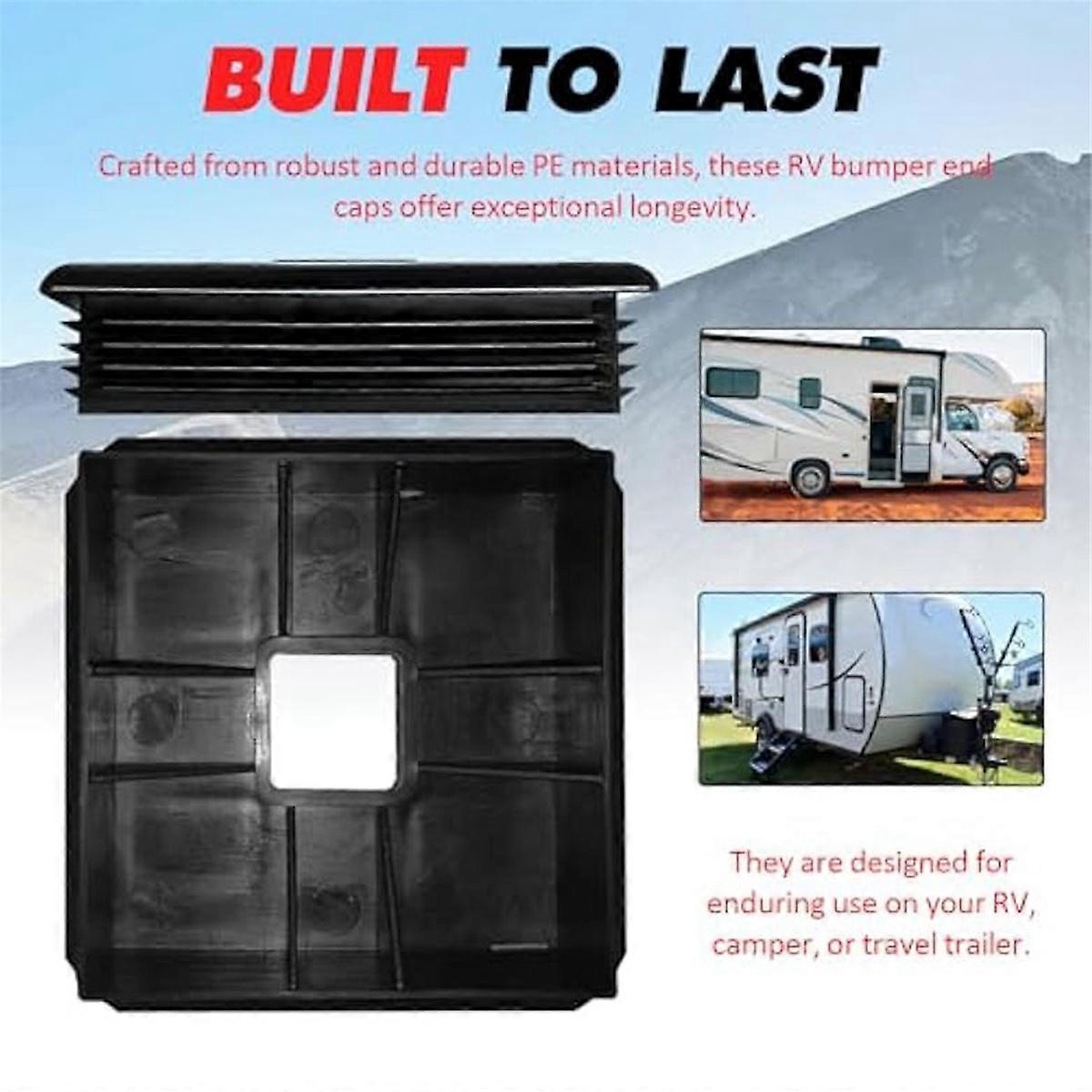 4-Pack 4 inch RV Bumper Plug End Cap for RV, Camper, Travel | Fruugo UK