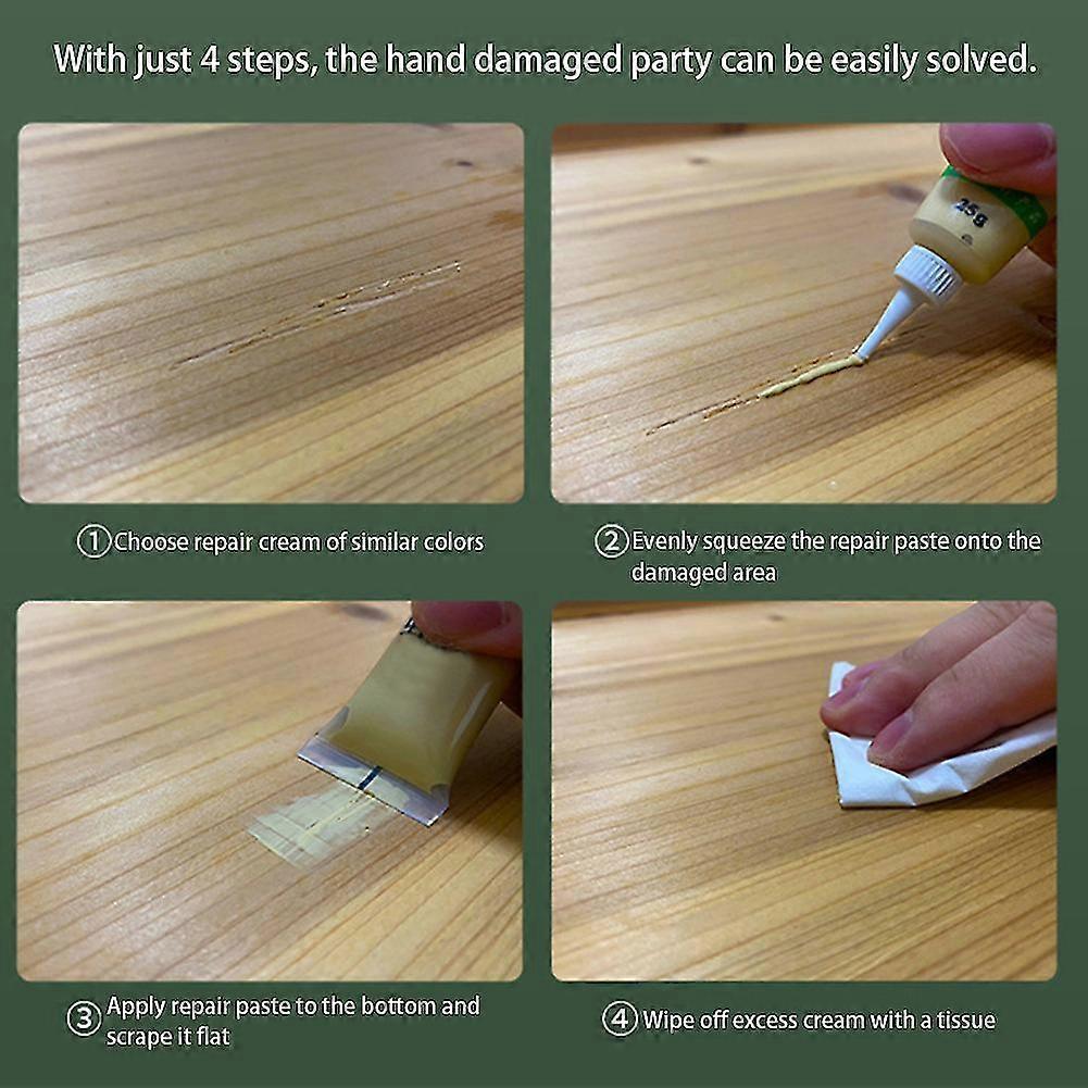 25g Wood Furniture Repair Paste for Hole Filling and Floor Refinishing ...