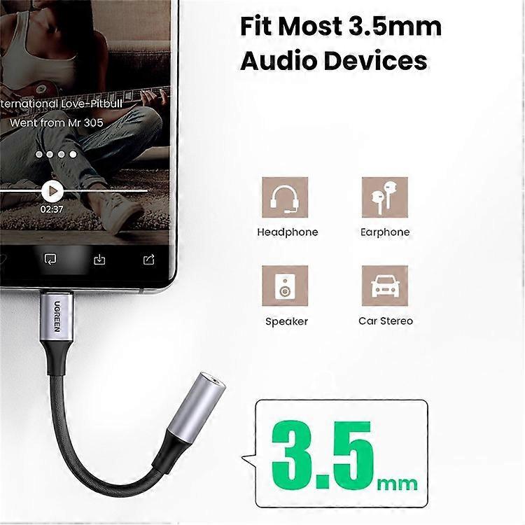 UGREEN 0.1m Compatible For iPad Pro/Samsung Galaxy/Google Pixel USB C ...