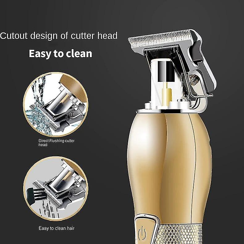 Electric razors golden electric shaver rechargeable hair clippers ...
