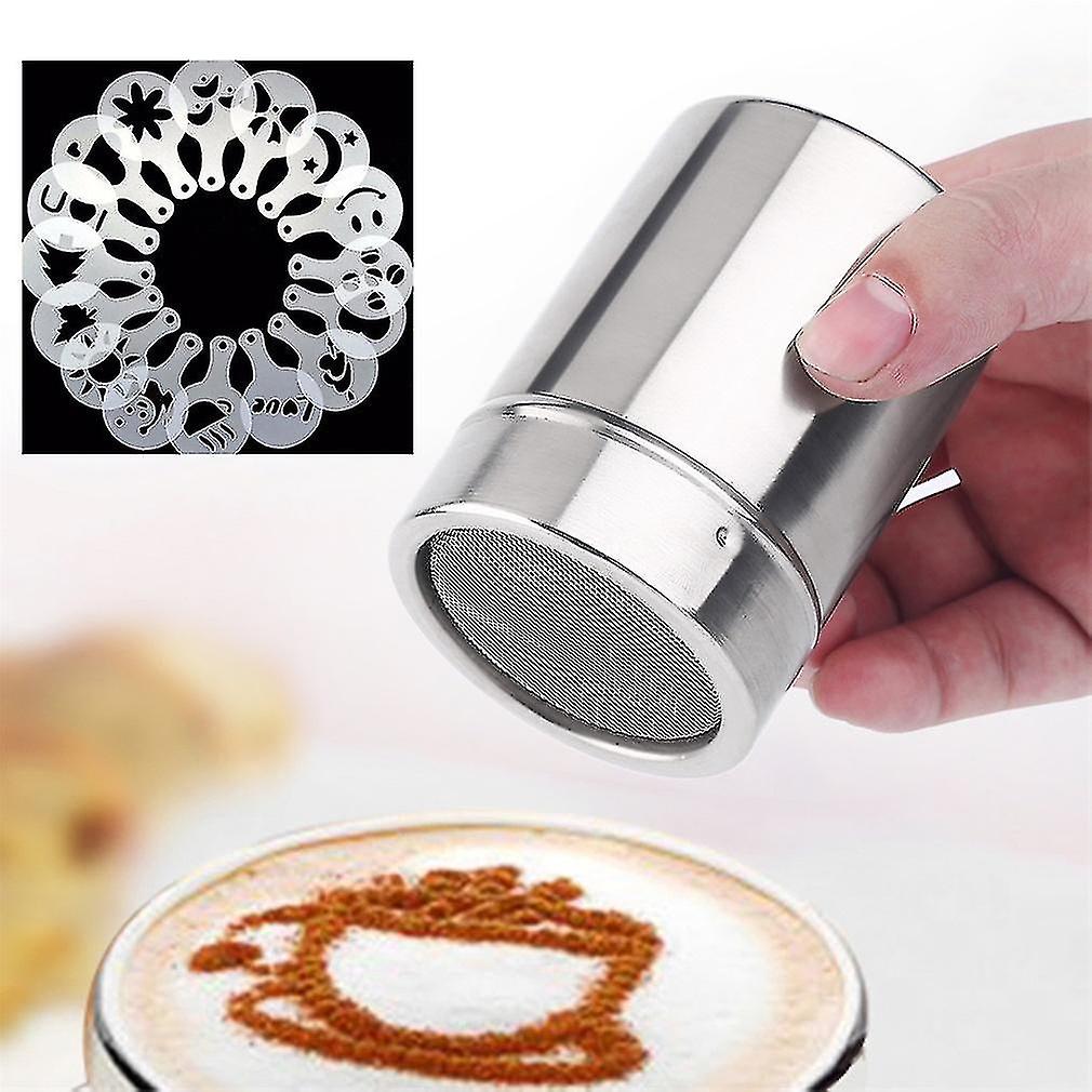 Professional Stainless Steel Chocolate Shaker Cocoa Flour Coffee Sifter ...