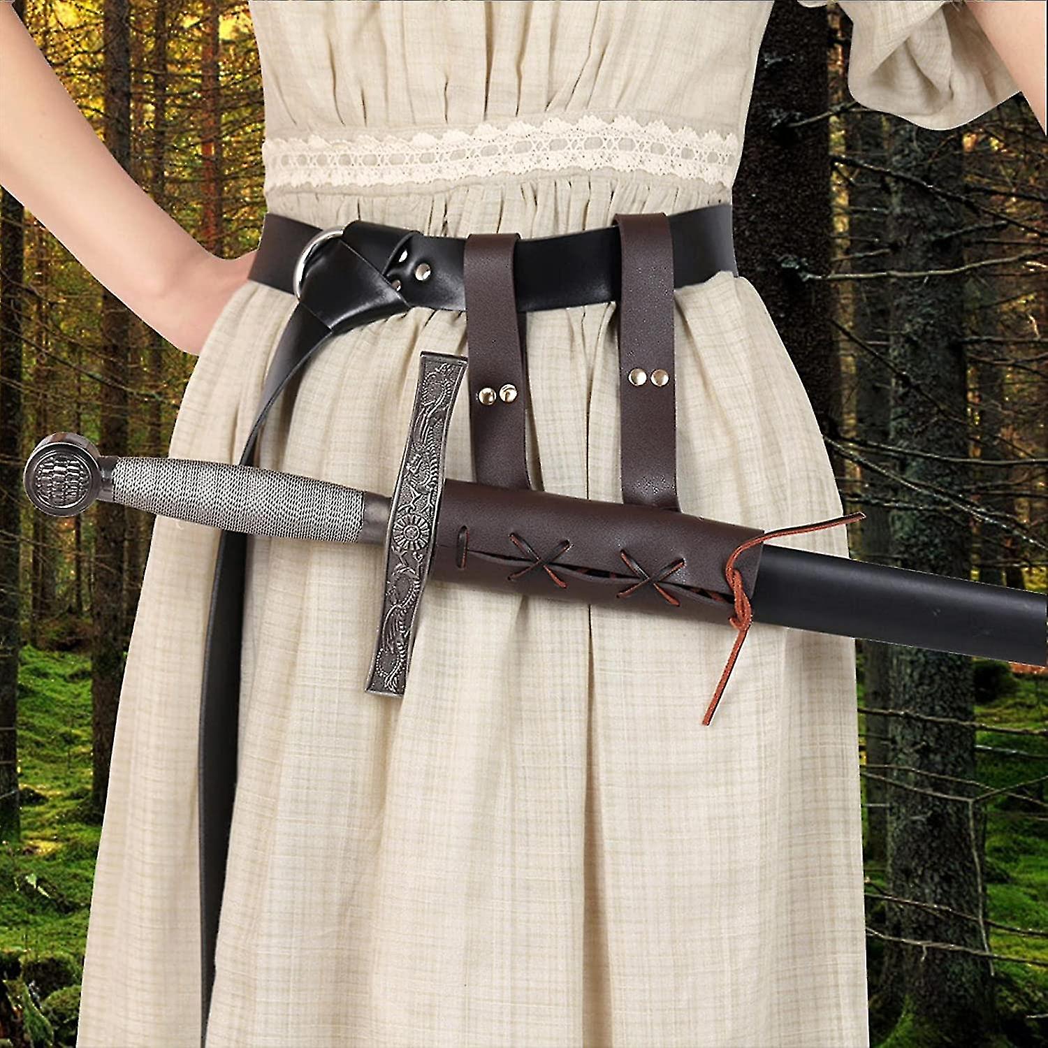 1pc Swords Frog, Medieval Renaissance Leather Swords Frog, Simple ...