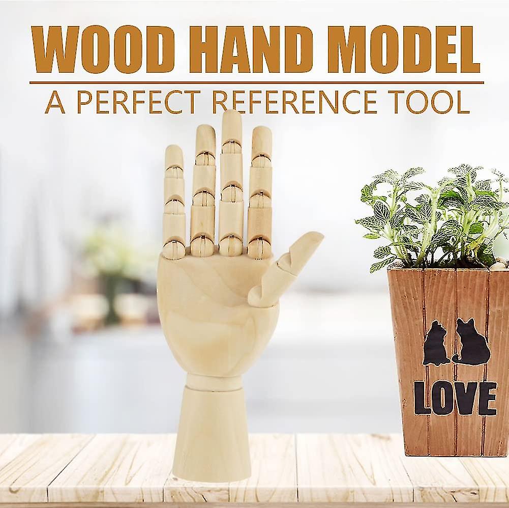 Modelo de mano de madera Escultura de mano Maniquí de madera Mujeres ...
