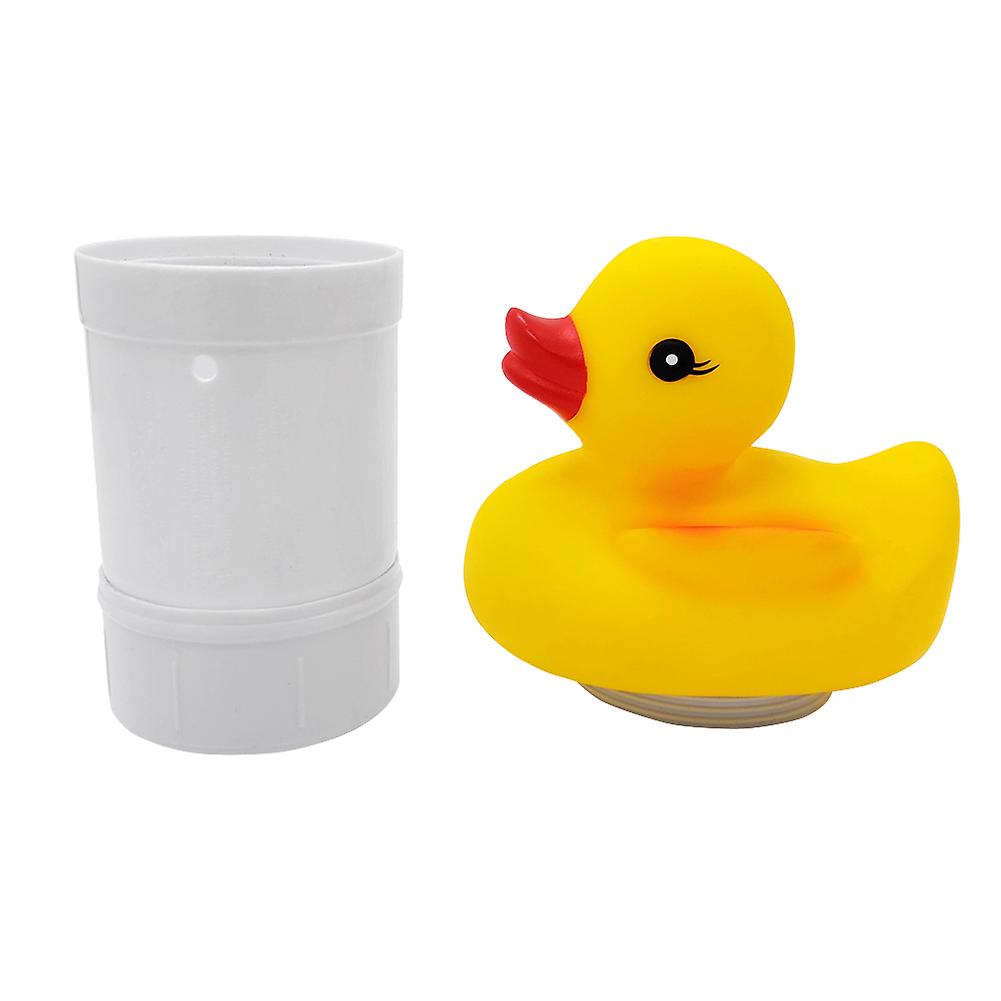 Swimming Pool Cute Duck Floating Chemical Dispenser Floater Chlorine ...