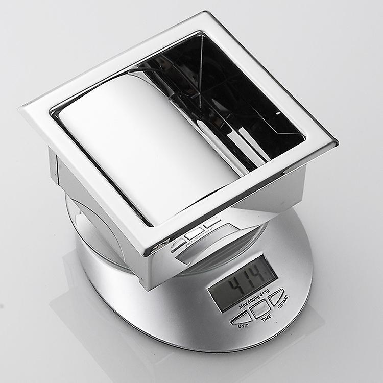 Toilet Paper Holder, Waterproof Chrome Stainless Steel Toilet Roll ...