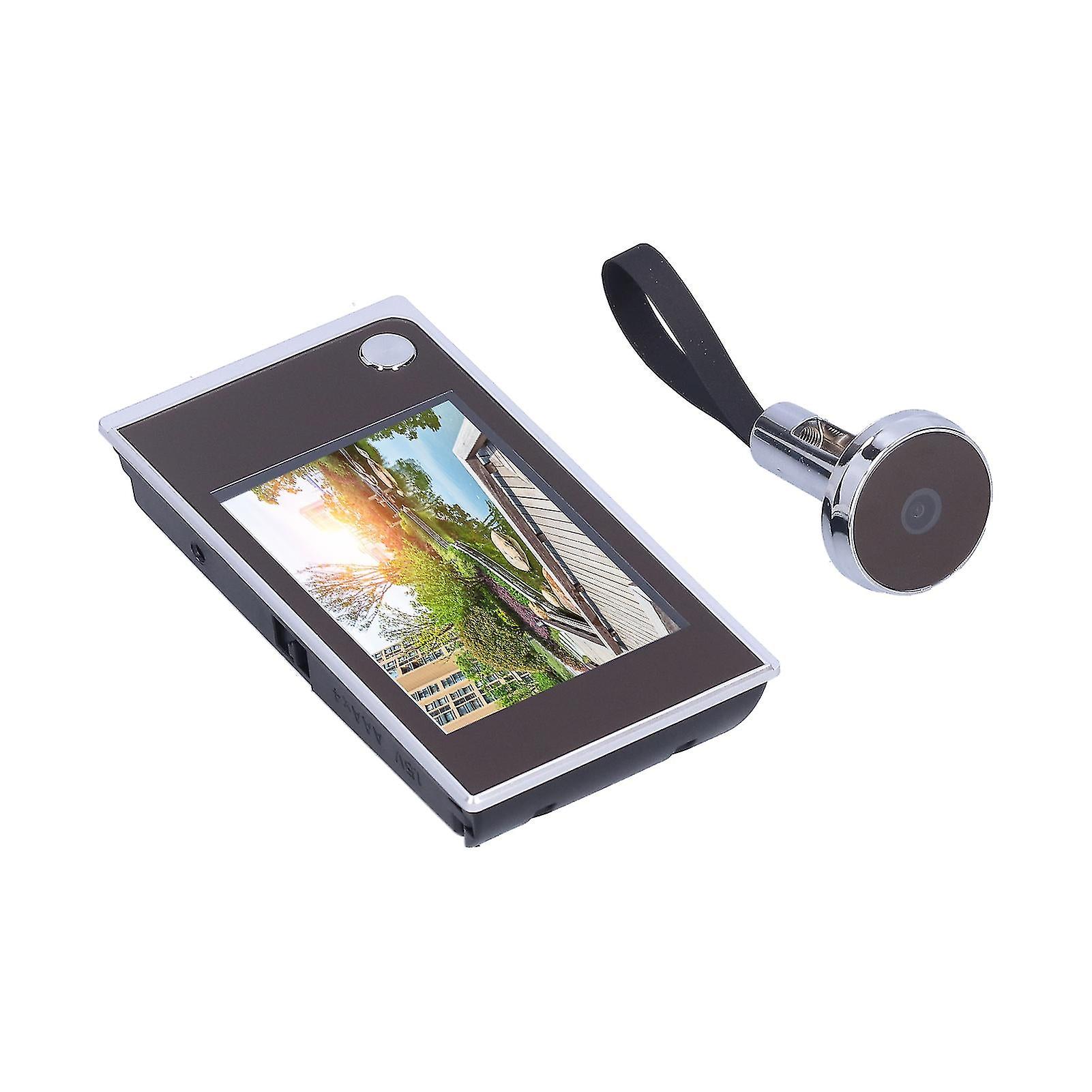 3.5Inch Lcd Screen Digital Door Viewer 120 Degree Angle Viewer Electric ...
