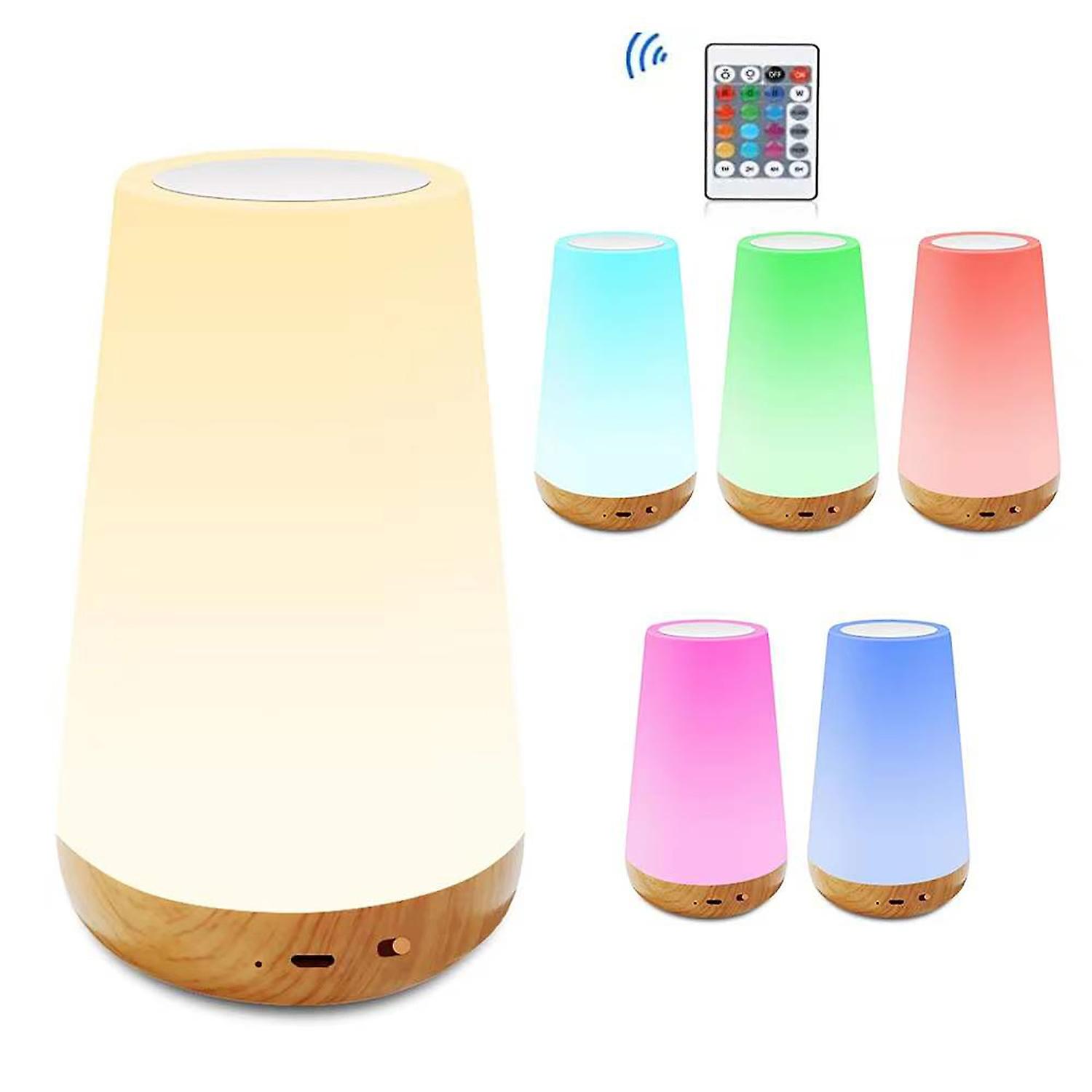 Ambient Light Portable RGB Color Changing Quick USB Charging Table ...