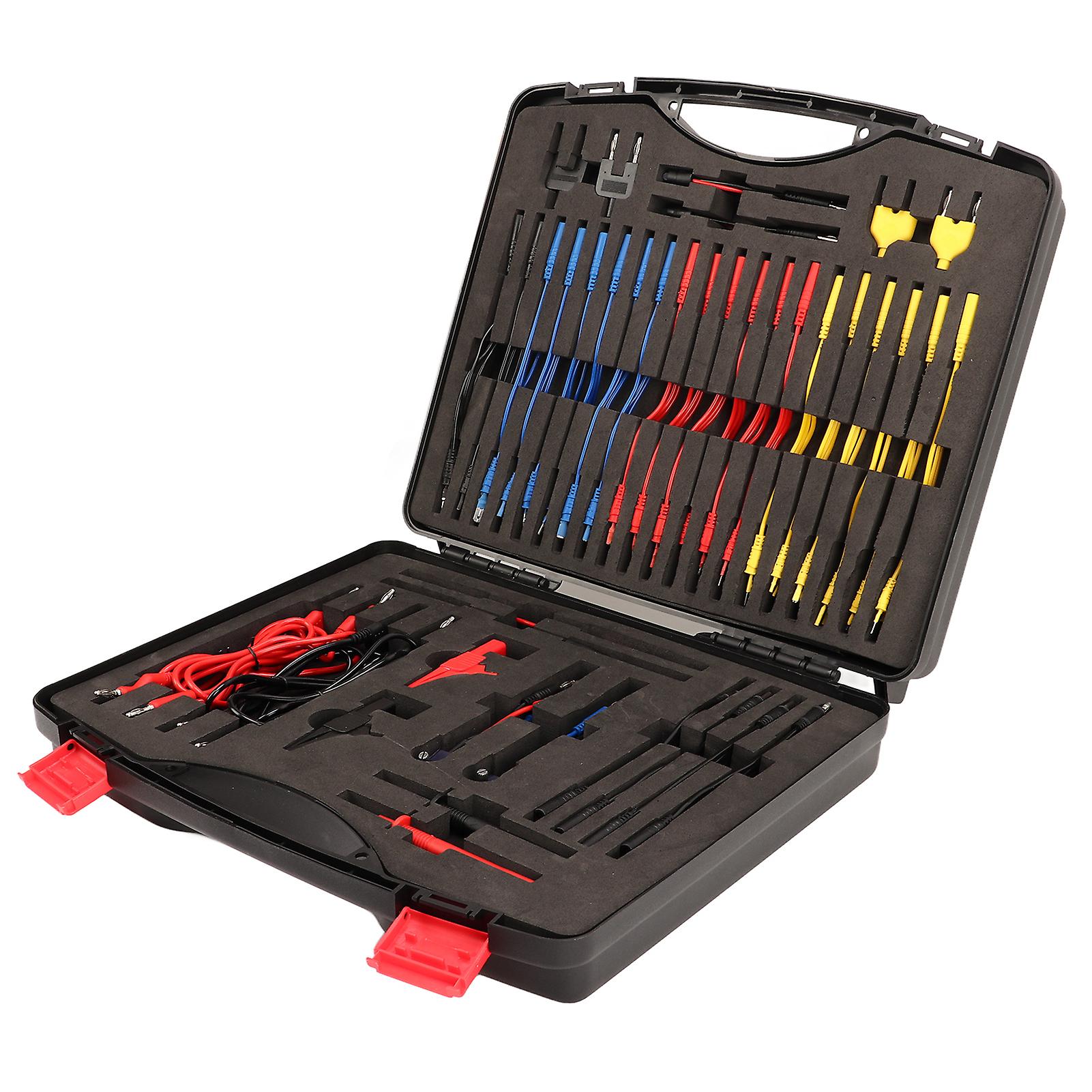 92Pcs Multimeter Test Leads Kit Multi Function Electrical Relay Tester ...