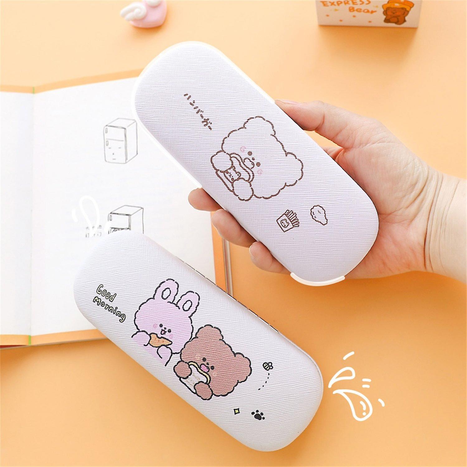 Eyewear Case Exquisite Pattern Rust-proof Metal Cute Cartoon Eyeglass ...