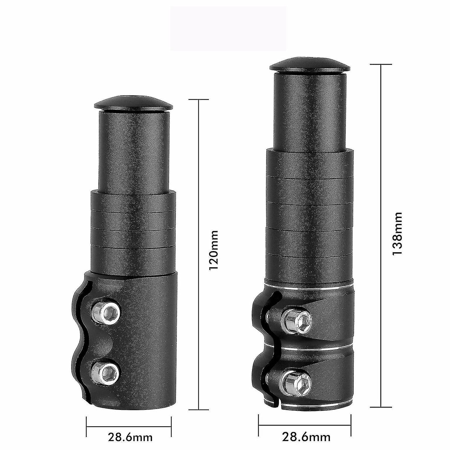 Bicycle Fork Stem Extender Handlebar Riser Extension Adapter For ...