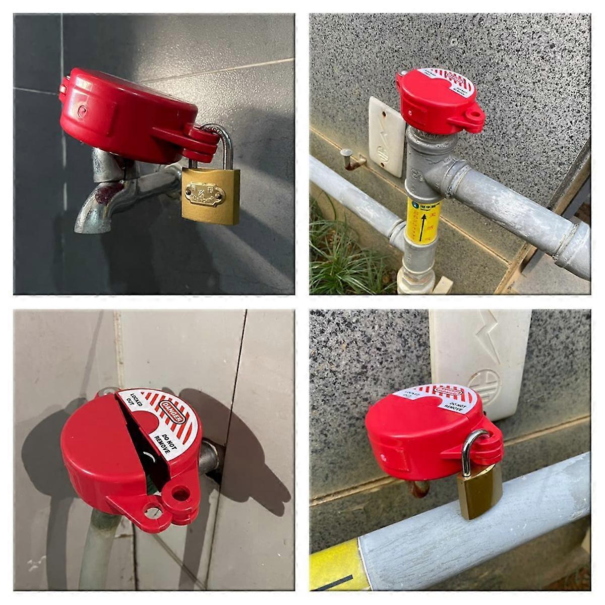 Gate Valve Lockout Device with Coded Lock Suited for 1 to 2-1/2 Gate ...