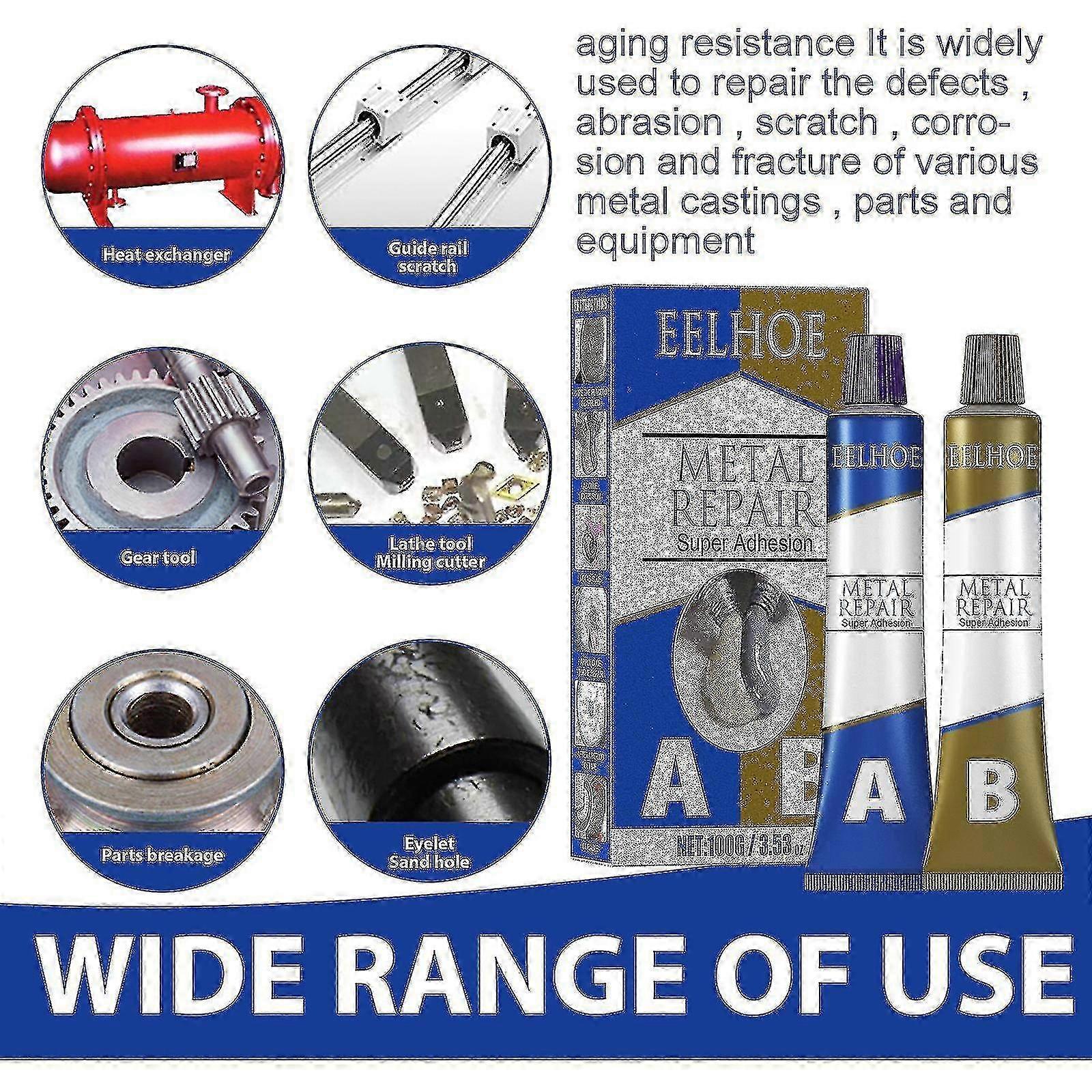 Waterproof Welding Glue Repair Agent - Mja Eelhoe Caster Glue Cast Iron ...