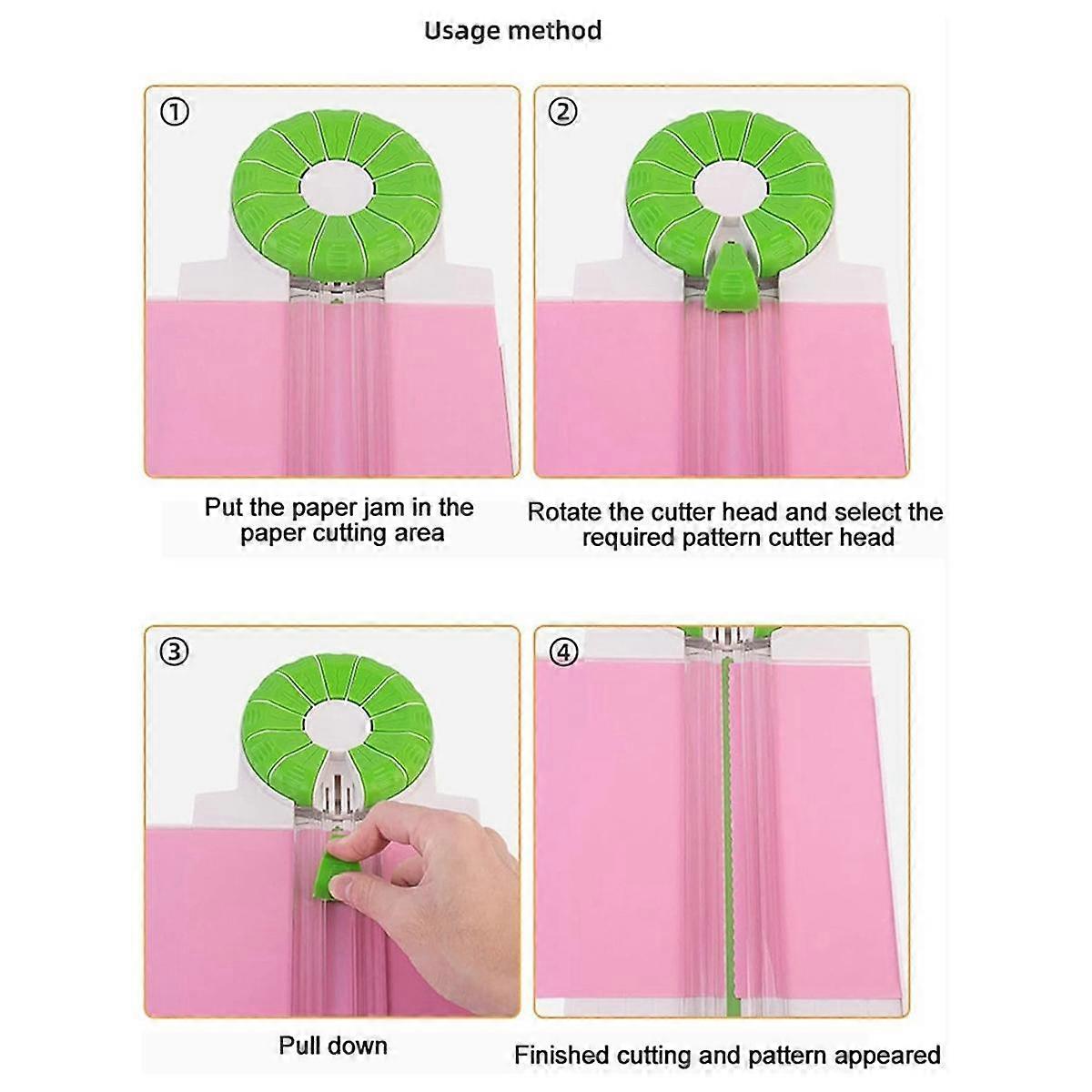 Paper Trimmer Craft Paper Cutter: 4 Style Scrapbooking Tool Straight ...