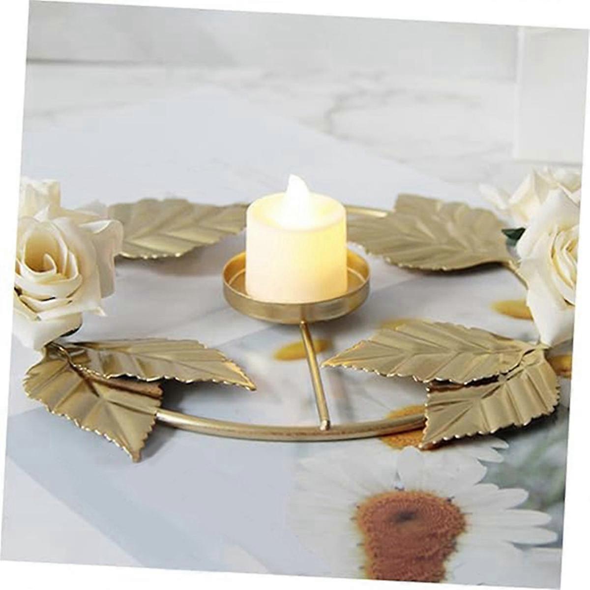 Wedding Candlestick Floral Candlestick Flower Candle Holder for Tables ...