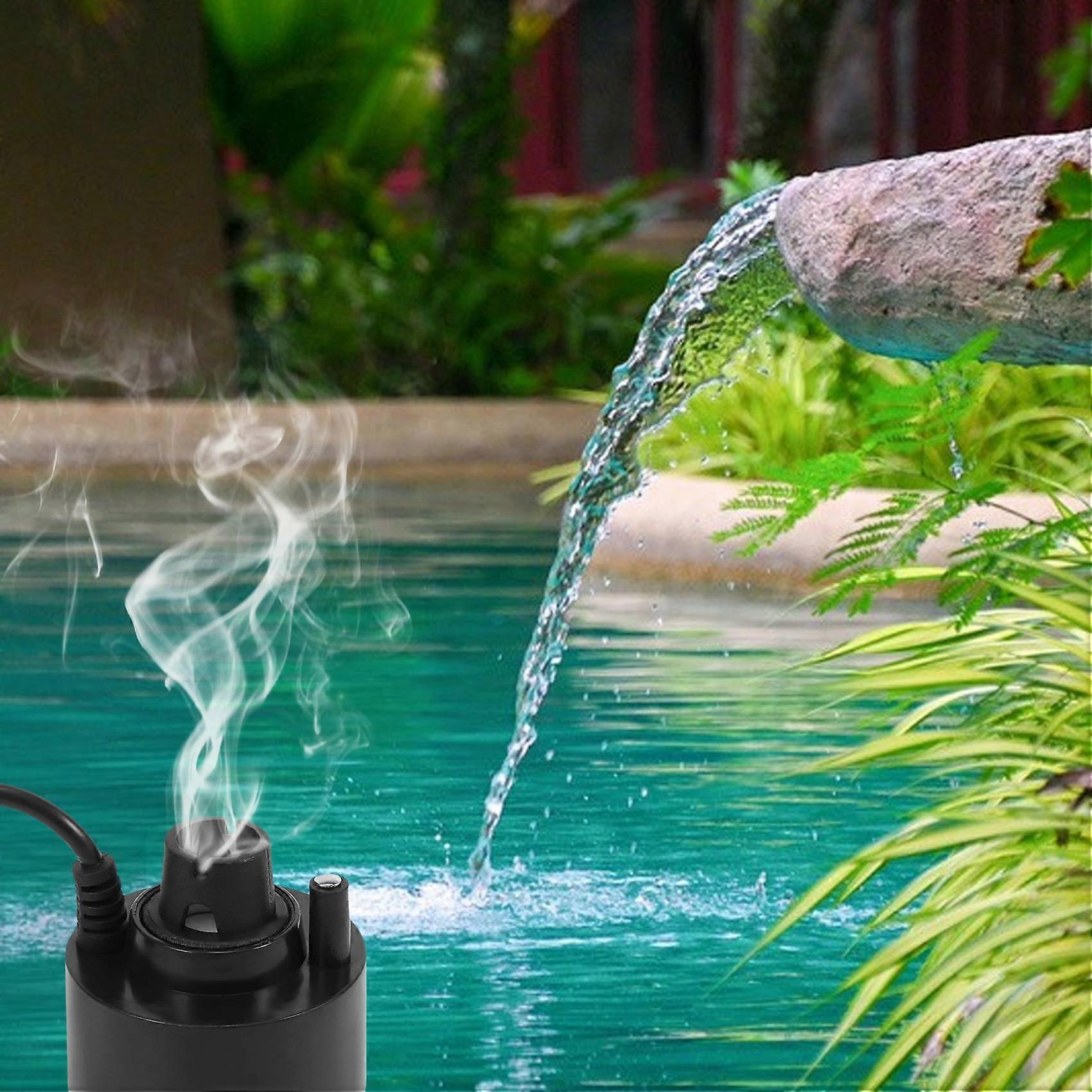 400ML/H Mini Ultrasonic Mist Maker Fogger Water Fountain Pond Fog ...