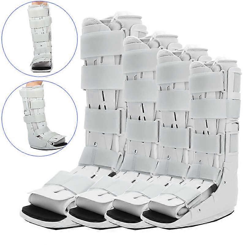 Foam Pneumatic Walking Boot Ankle Strap Foot Orthosis Plantar Splint ...