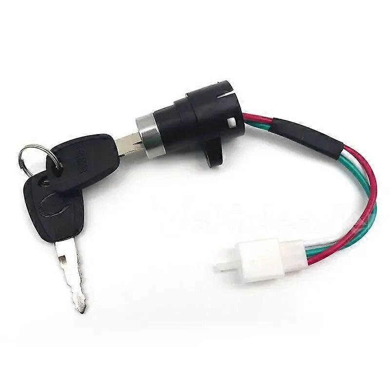 Universal Electric Bicycle Ignition Switch Key Power Lock For Electric ...