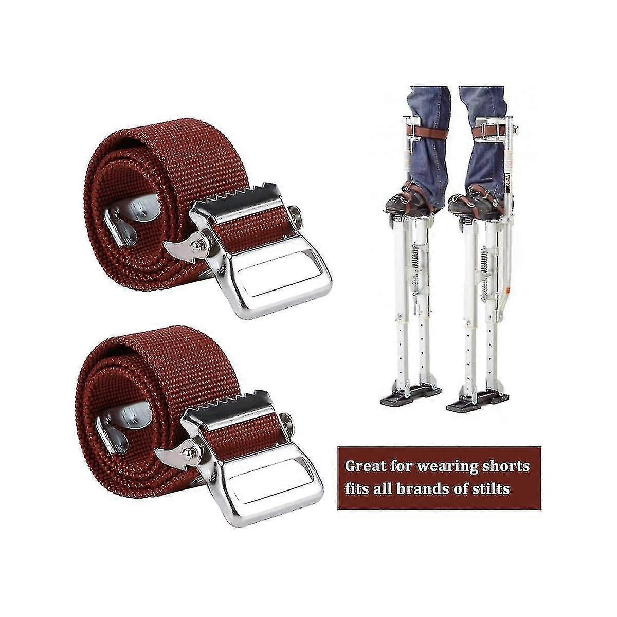 Stilt Leg Bands Straps, Adjustable Comfort Drywall Stilts Leg Band ...