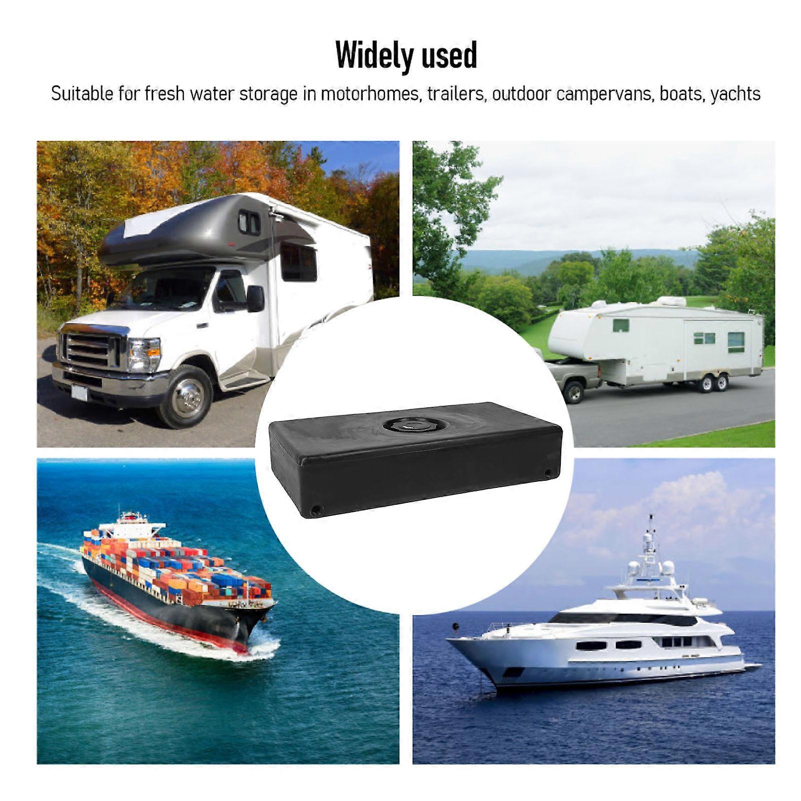 8 Gallons Motorhome Portable Water Container RV Water Holding Leakproof ...