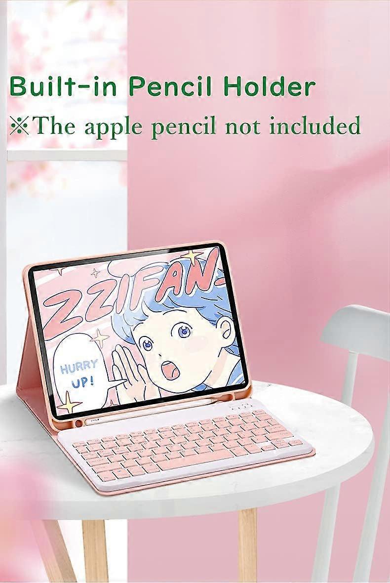 Color Keyboard for Samsung Galaxy Tab S9 11" Keyboard Case Cute ...