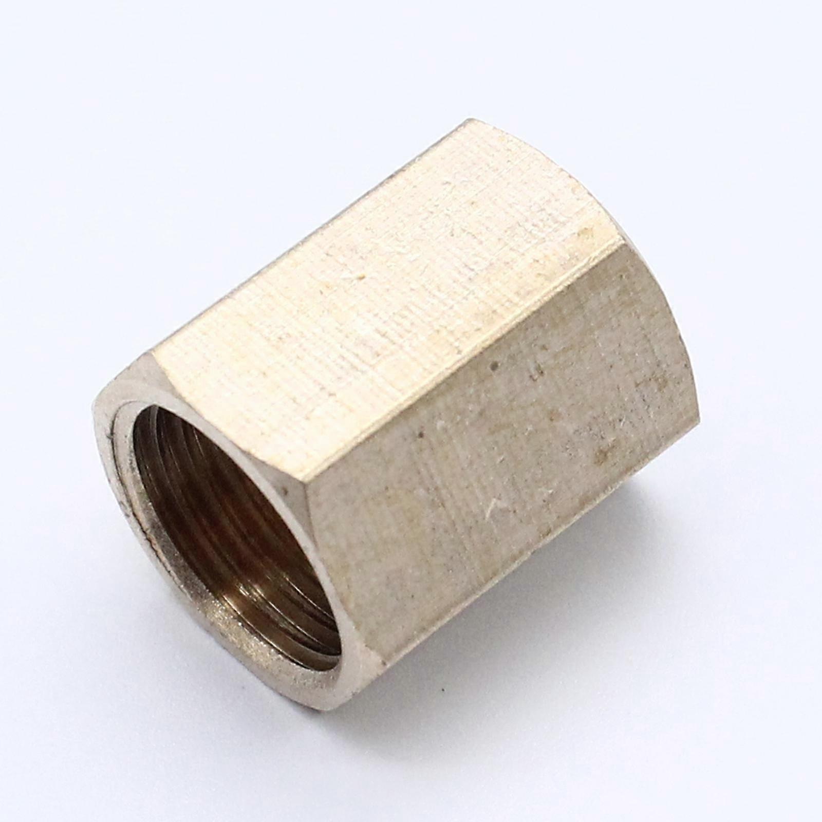 1/4 inch Brake Line Connector Fittings Brass Unions 8 T Connector ...