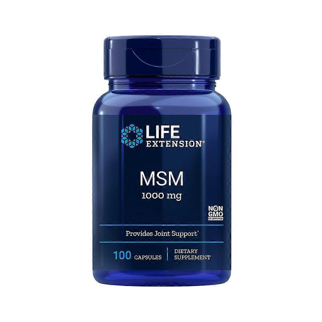 Life Extension MSM 1000mg Caps 100 | Fruugo UK