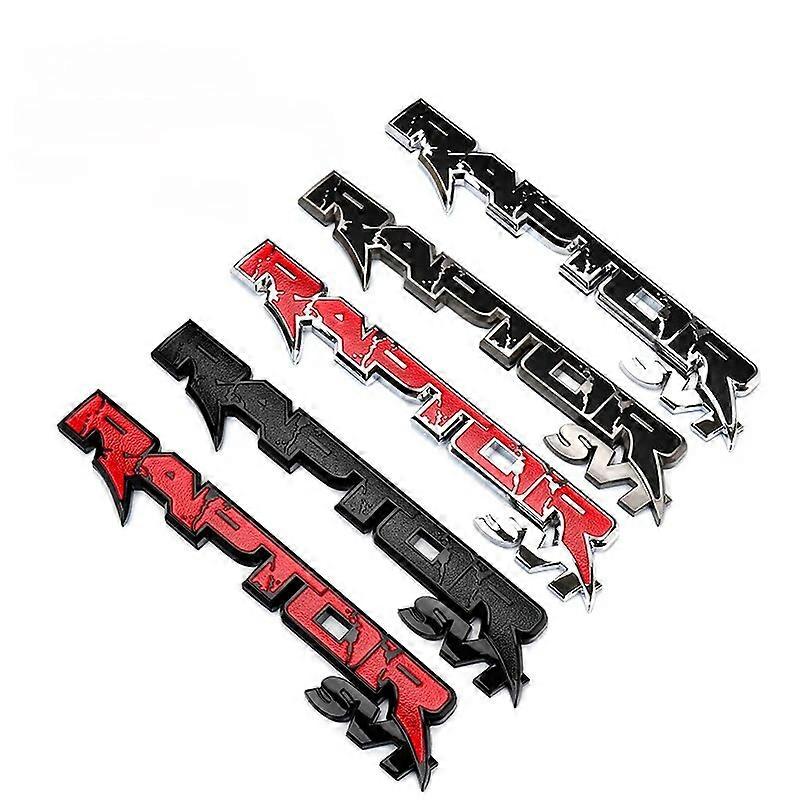 Car Interior Car Sticker Plastic Logo Badge Raptor Emblem For Ford ...