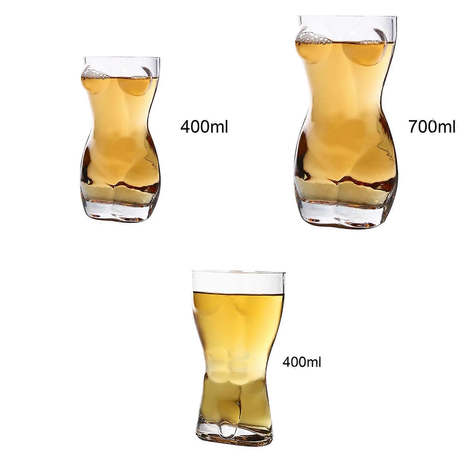 Pint Glass Sexy Female Body Shaped-Wine Beer - 400ml 450ml 700ml Christmas Gift Brand New ...