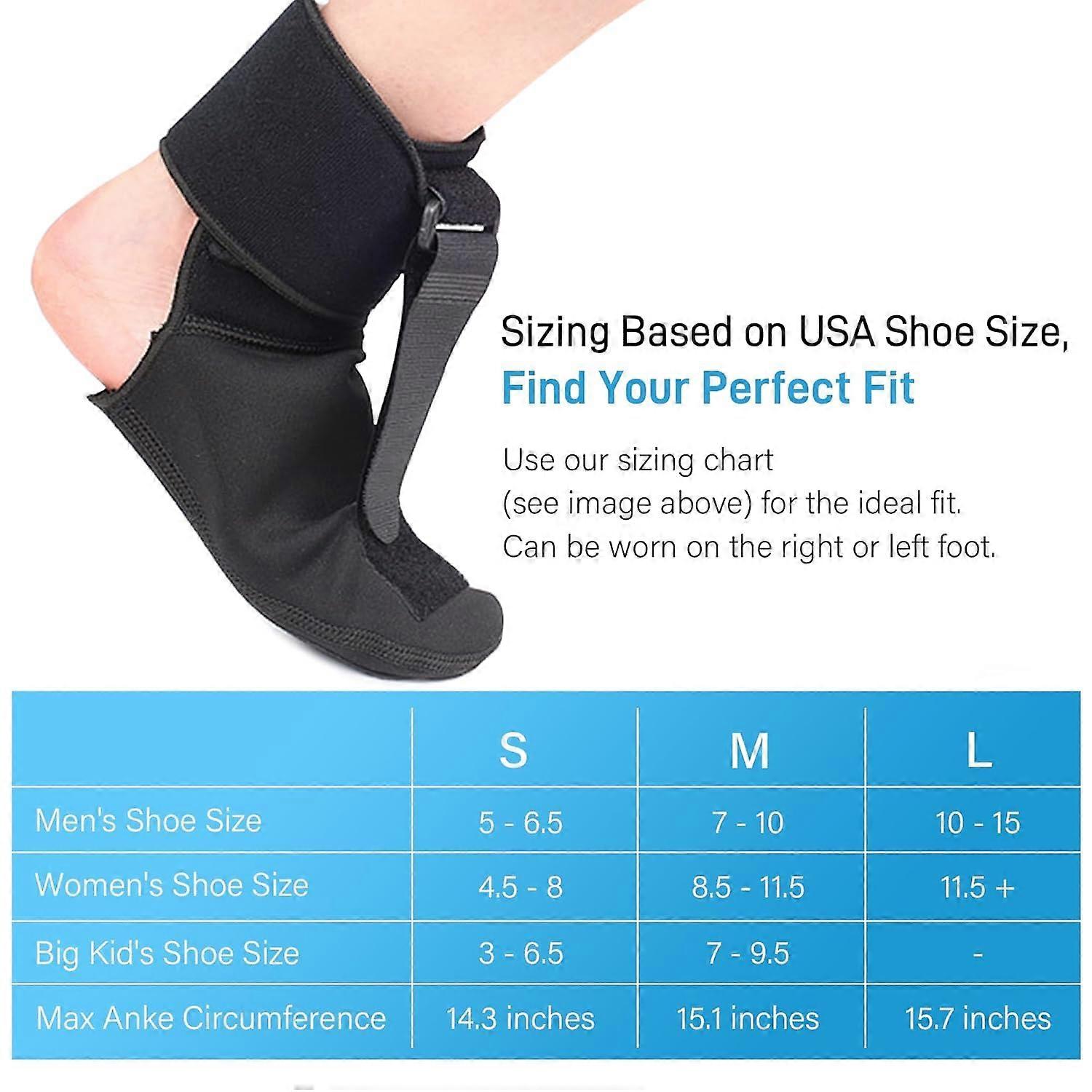 Plantar Fasciitis Night Splint Sock - Soft Plantar Fascia Brace for ...