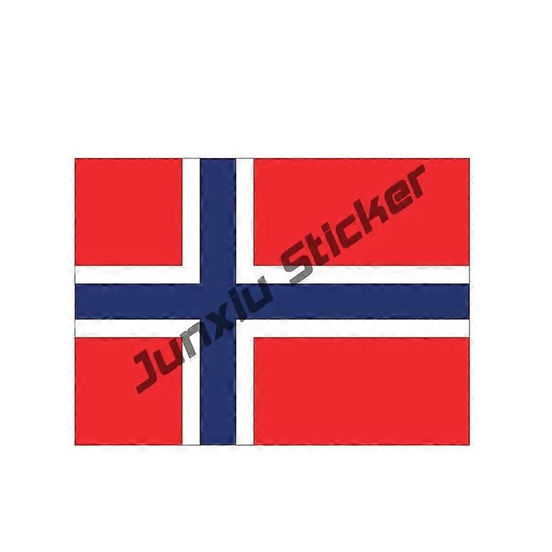 High Quality Sticker Norway NO Decal Norwegian Flag Sticker Die Cut ...