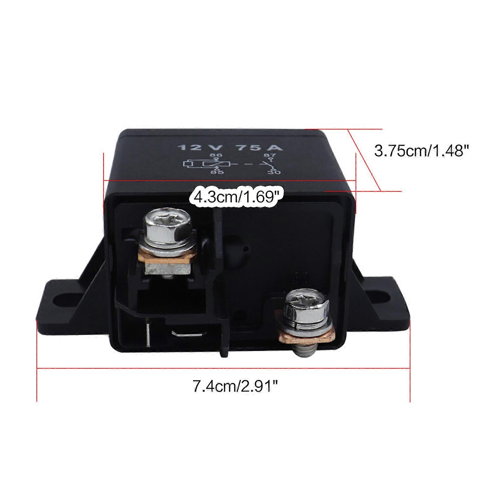 Forklift Excavator 75A DC12V Start Relay 0332002168 High Temperature ...