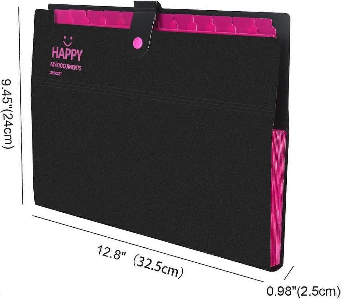 2025 New Compartment folder A4, document folder A4 expandable portable ...