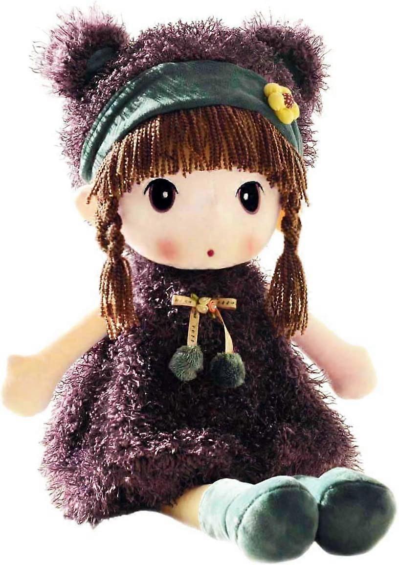 Kawaii 17 inch Stuffed Plush Girl Toy Doll . Good Gift for Kids Baby ...