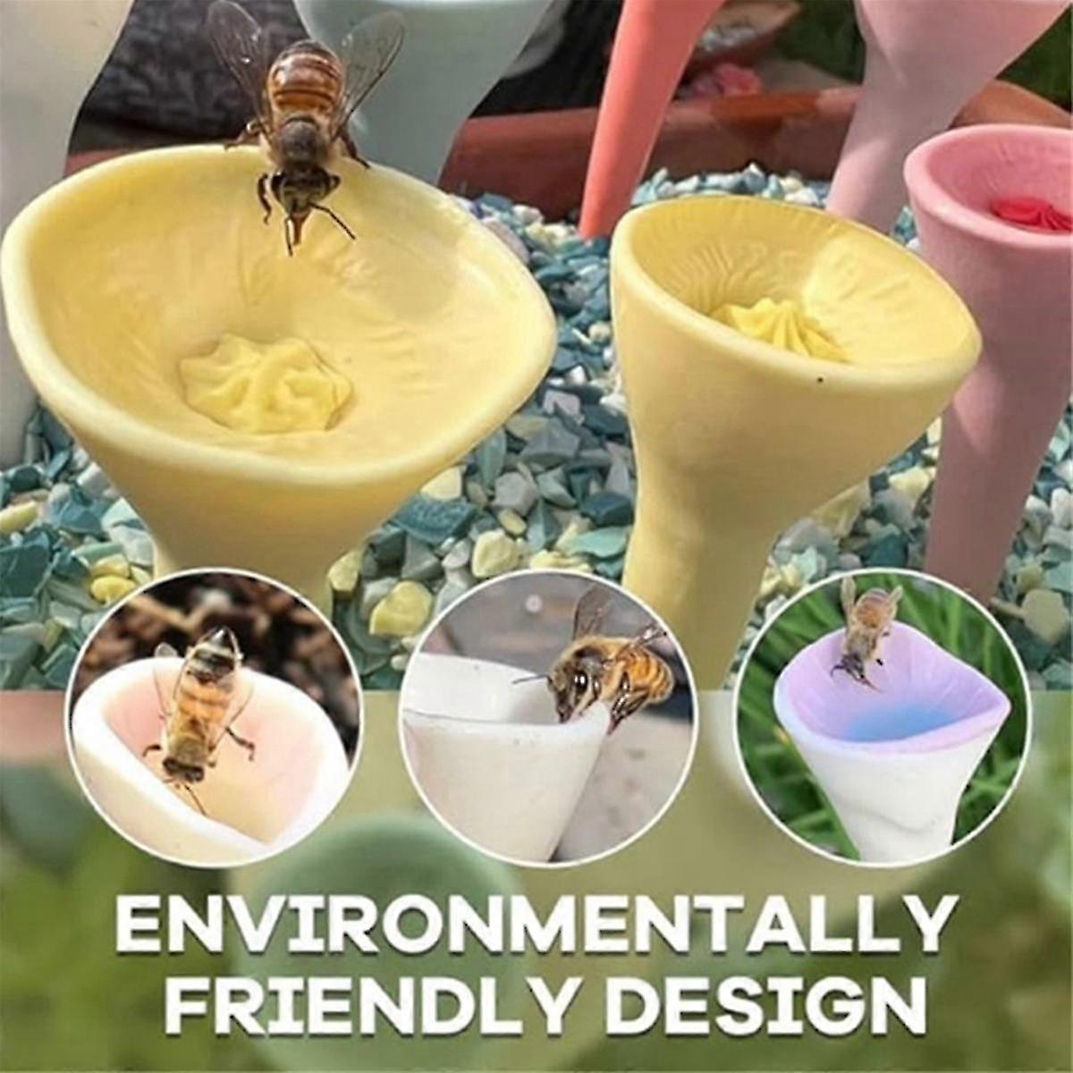 Bee Insect Drinking Cup Bee Watering Cup For Garden, Beehive Waterer ...