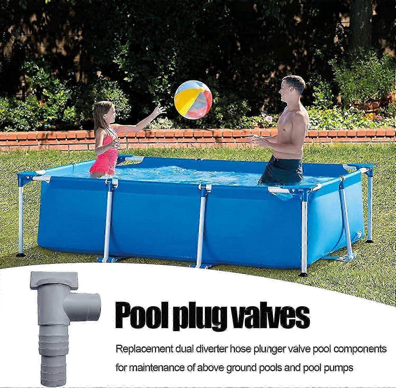 Shut Off Valve For Swimming Pools With 32mm Hose Connection Swimming ...