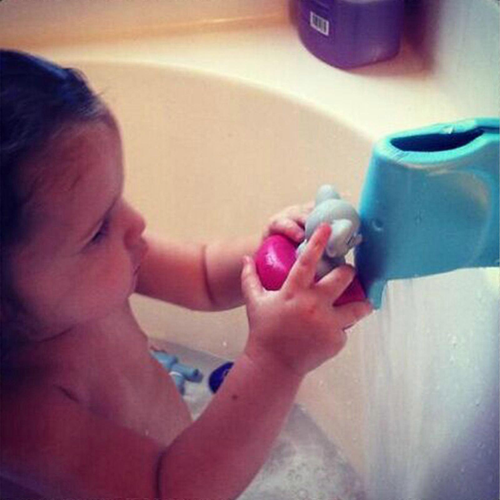 2pcs Bath Spout Cover, Safety Faucet Cover Baby Protector Bath Tub ...